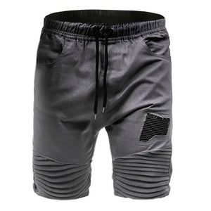 Stitching tethered five-point pants - JUPITER BMY LTD